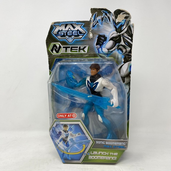 Mattel | Toys | 23 Max Steel Ntek Sonic Boomerang Max Steel Action ...